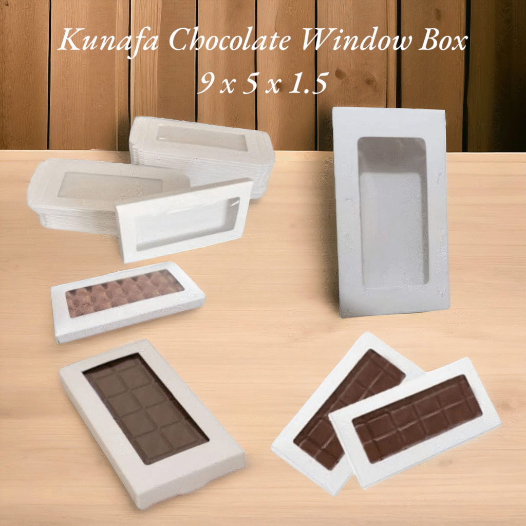 Kunafa Chocolate Window Box – CartonHouse