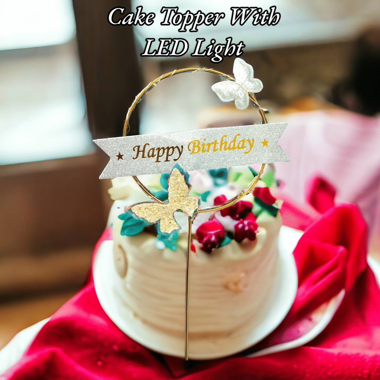 Cake Topper With LED Light – Carton House