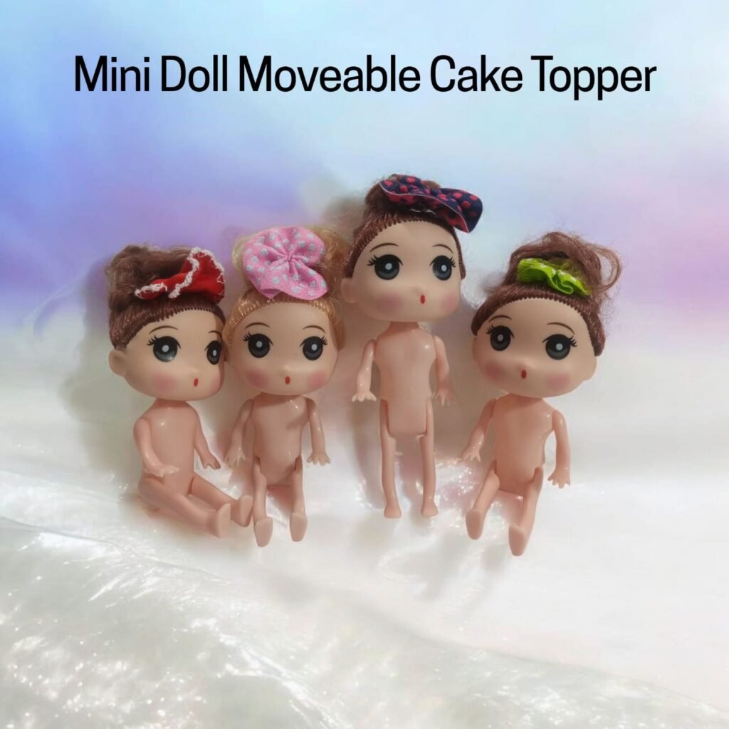 Mini Doll Moveable Cake Topper – CartonHouse